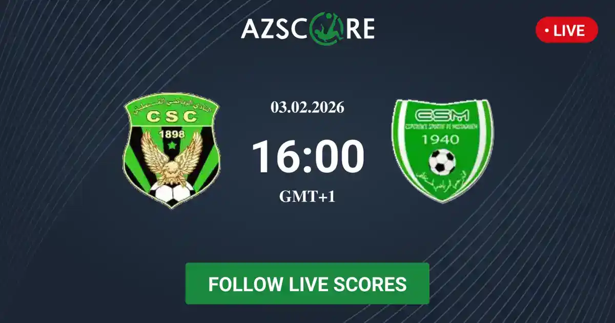 Constantine vs ES Mostaganem 03/02/2026 live score, H2H and stats ...