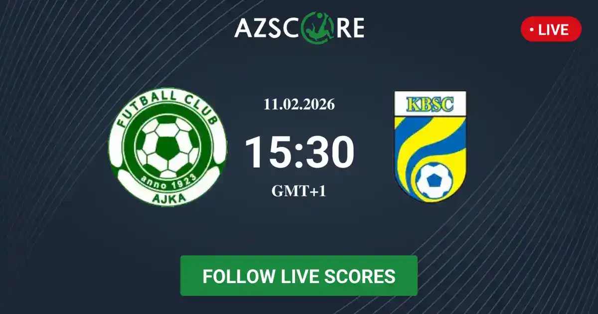 Ajka vs Kazincbarcikai 11/02/2026 live score, H2H and stats - Football ...