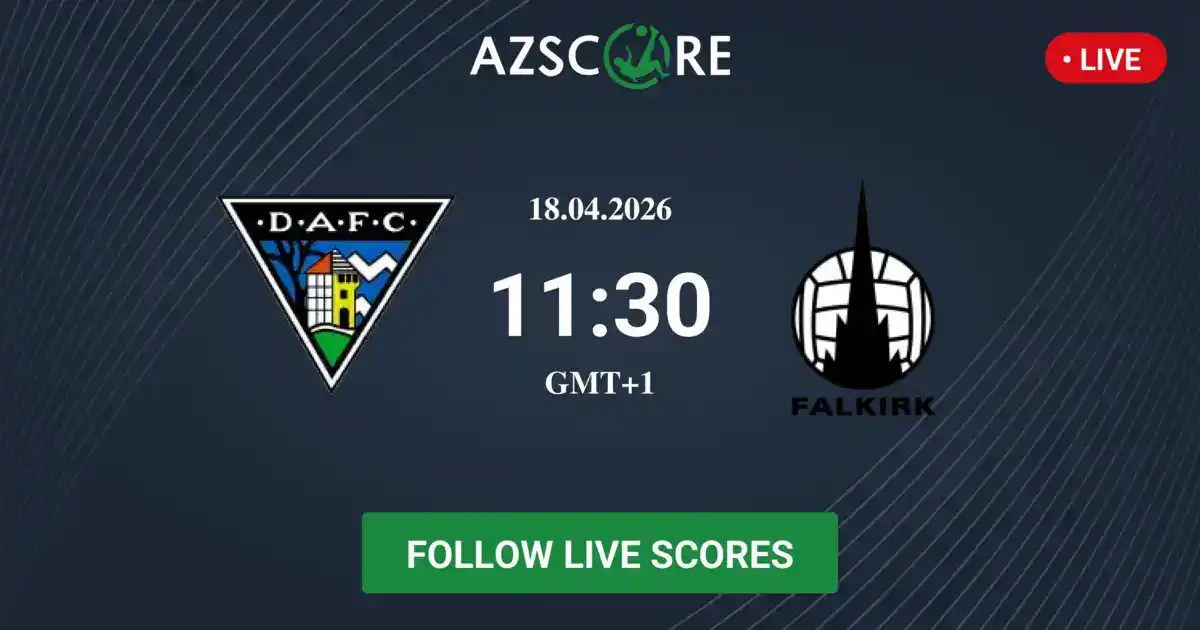 Dunfermline Athletic vs Falkirk 18/04/2026 live score, H2H and stats ...