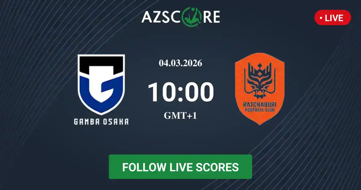 Gamba Osaka vs Ratchaburi 04/03/2026 live score, H2H and stats ...