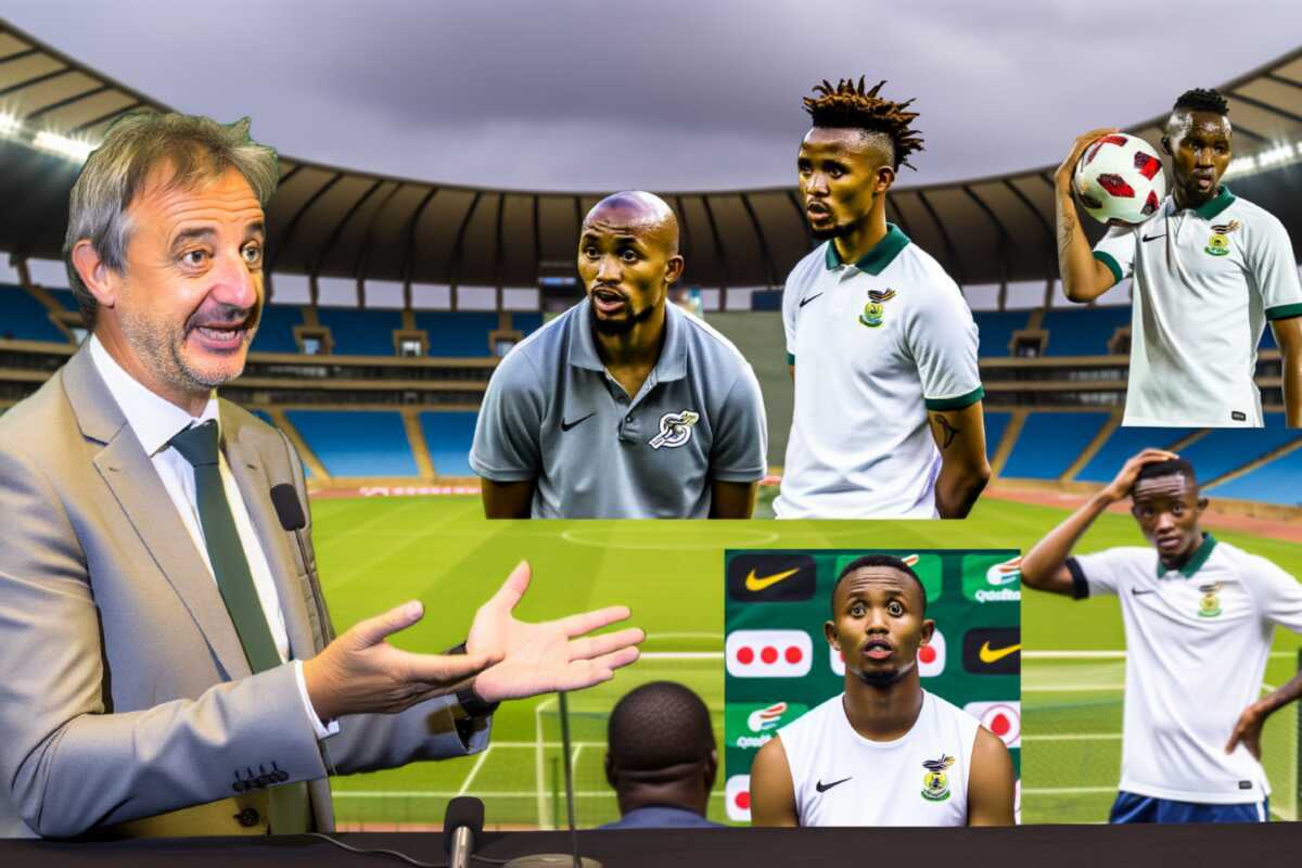 Bafana Bafana Adjustments: Modiba Out, Letlapa In Ahead of Qualifiers ...