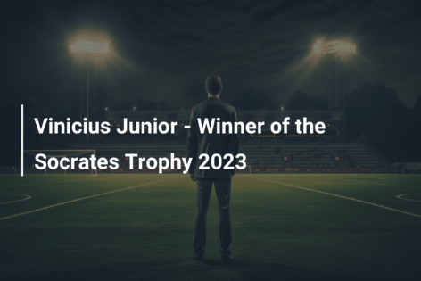 Vinicius Junior - Winner of the Socrates Trophy 2023 - azscore.com