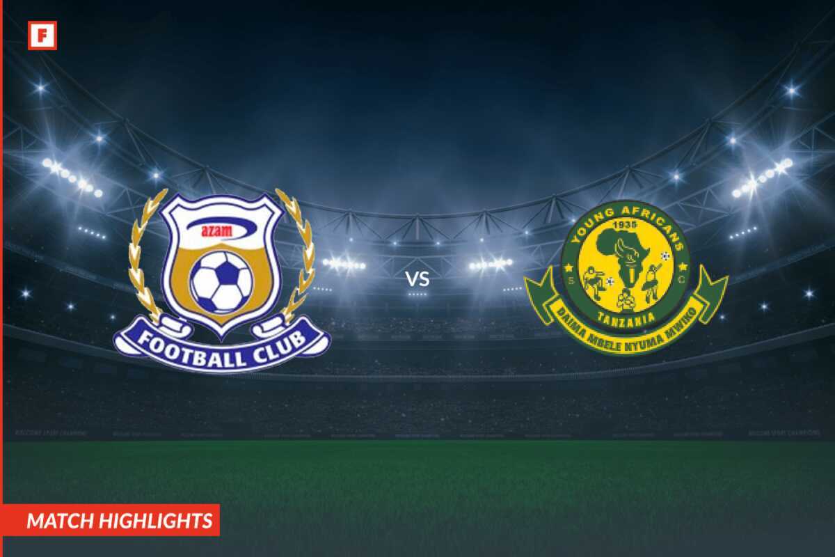 Azam FC - Young Africans buts et temps forts - footboom1.com