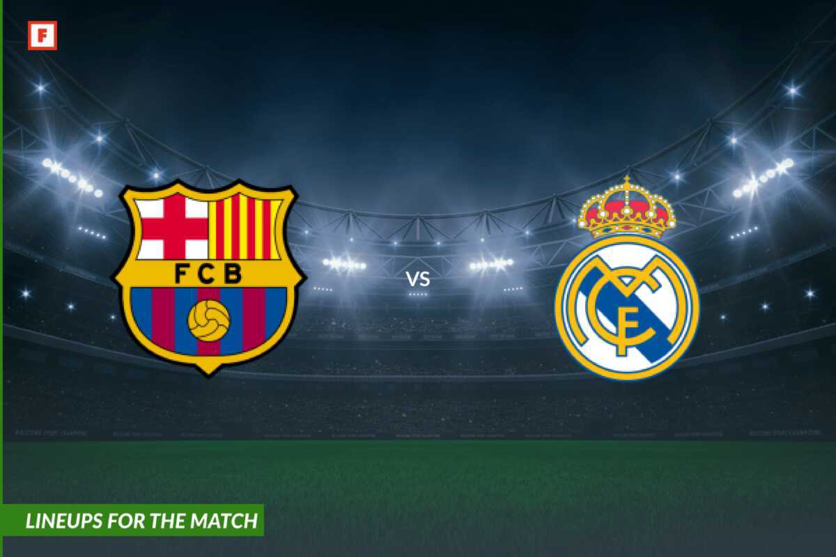 Barcellona contro Real Madrid: formazioni per la partita - footboom1.com