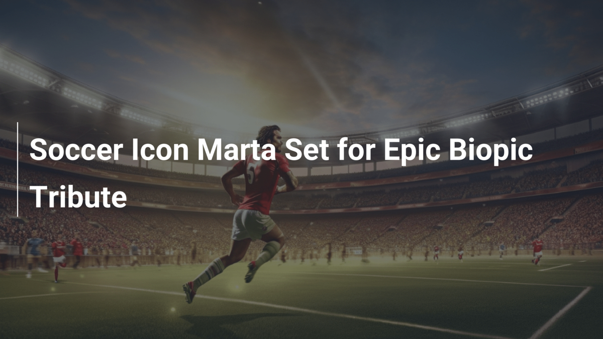 Marta, l'icône du football, à l'honneur dans un biopic épique ...