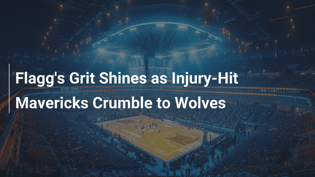 Flaggs Entschlossenheit leuchtet, verletzte Mavericks fallen gegen ...