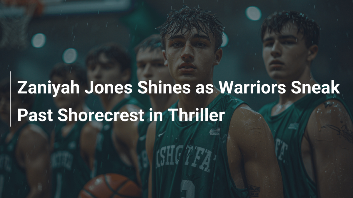 Zaniyah Jones Brilla en la Victoria Agónica de los Warriors ante ...