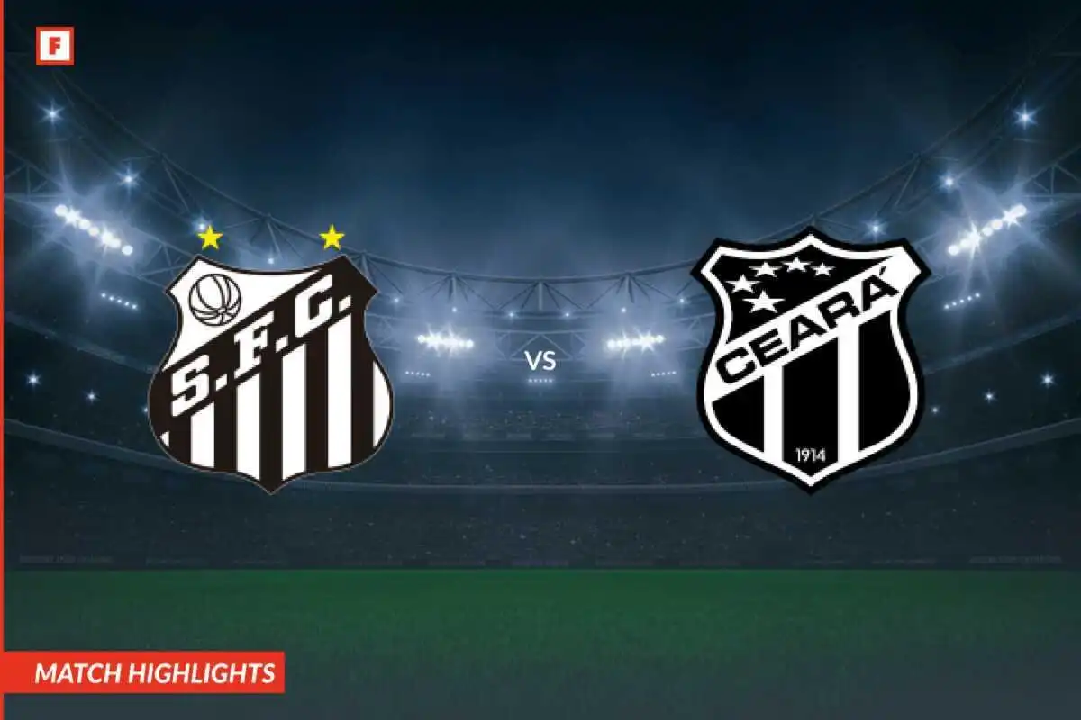 Santos - Ceará buts et temps forts - footboom1.com