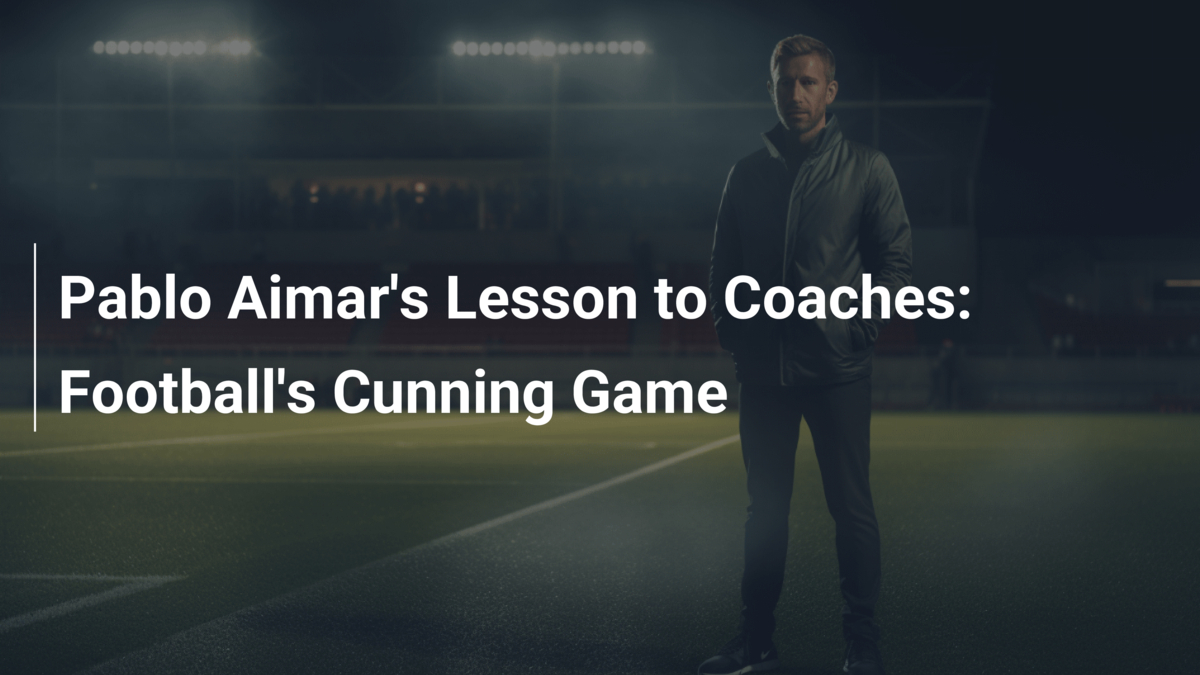Pablo Aimar's Lesson to Coaches: Football's Cunning Game - footboom1.com