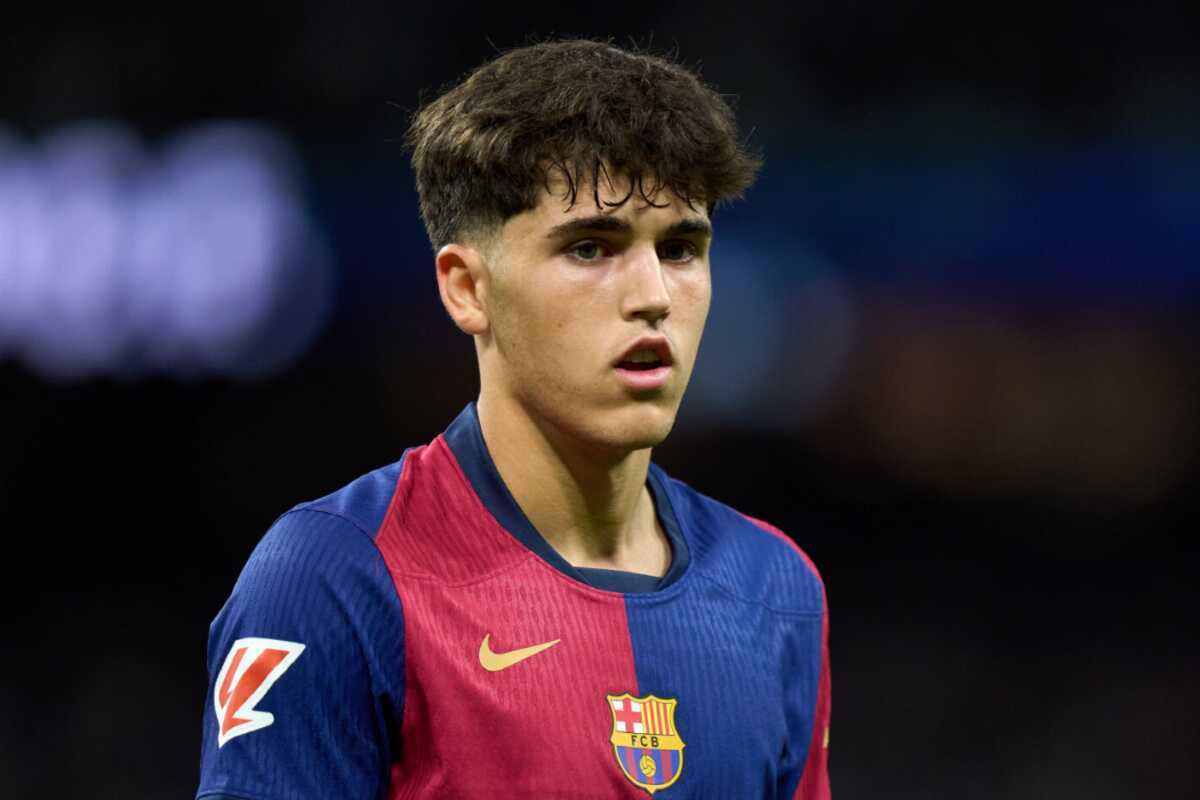 Le défenseur du Barça Pau Cubarsi reçoit des points de suture après une ...