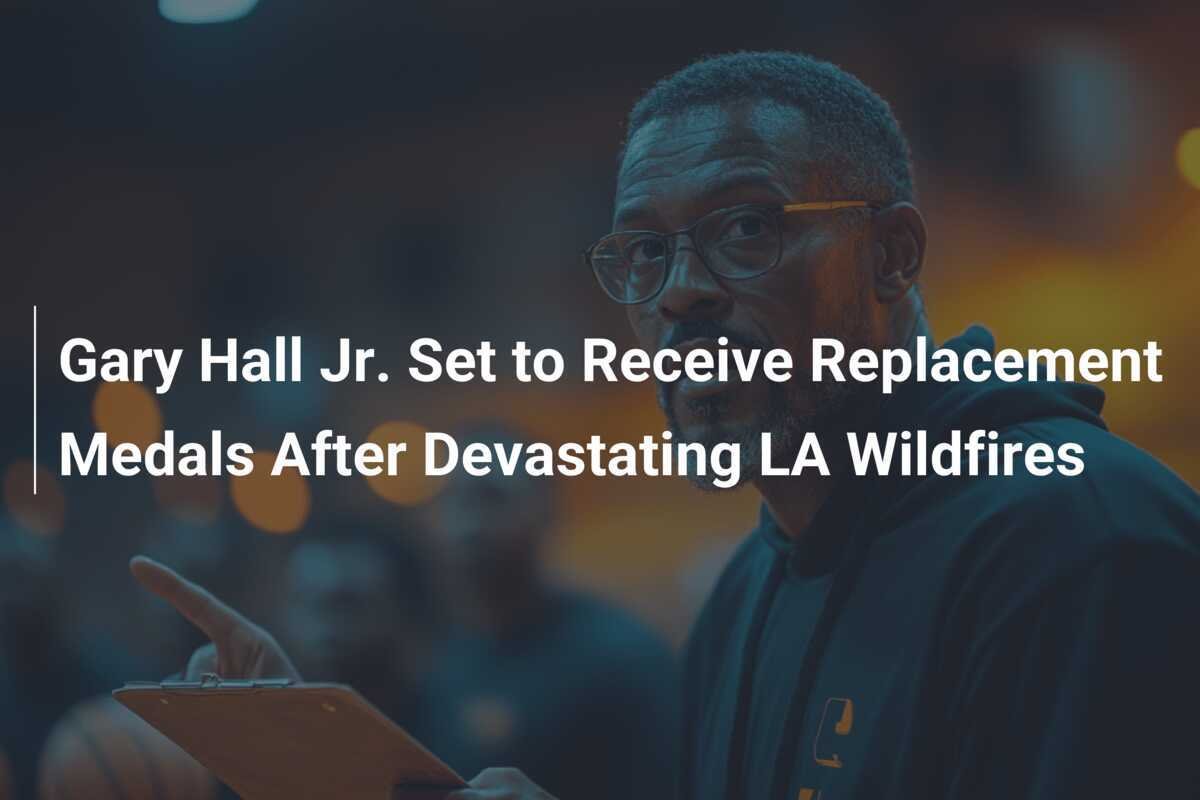 Gary Hall Jr. Set to Receive Replacement Medals After Devastating LA ...