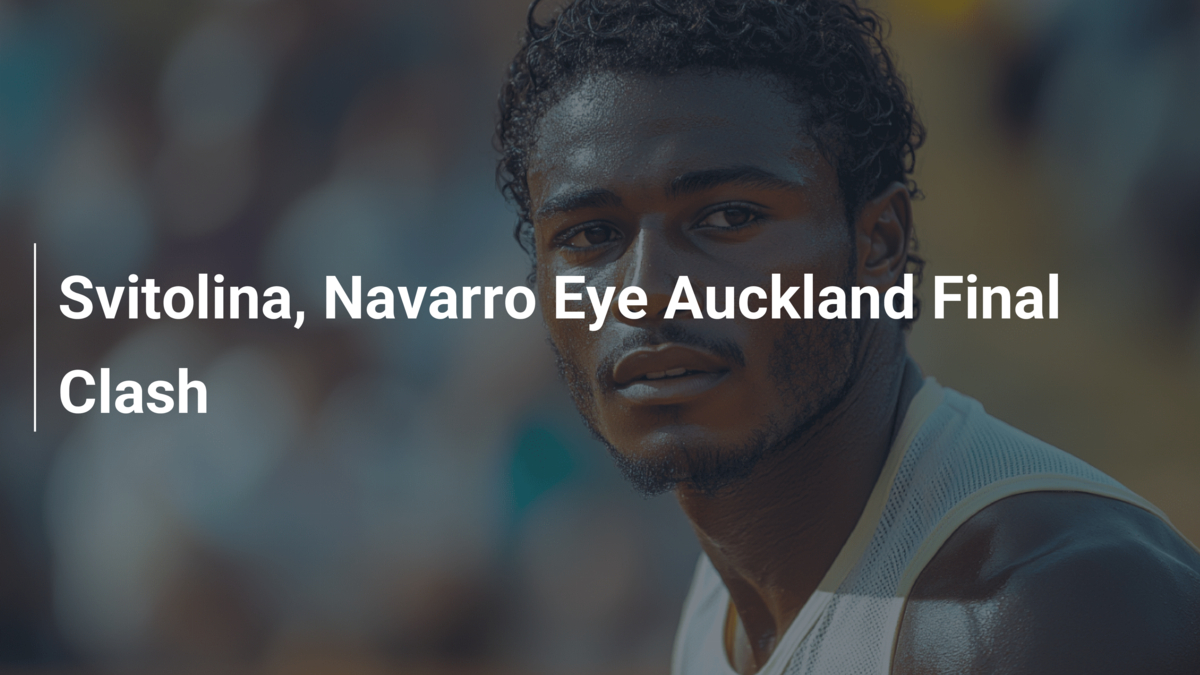 Svitolina et Navarro visent la finale à Auckland - footboom1.com