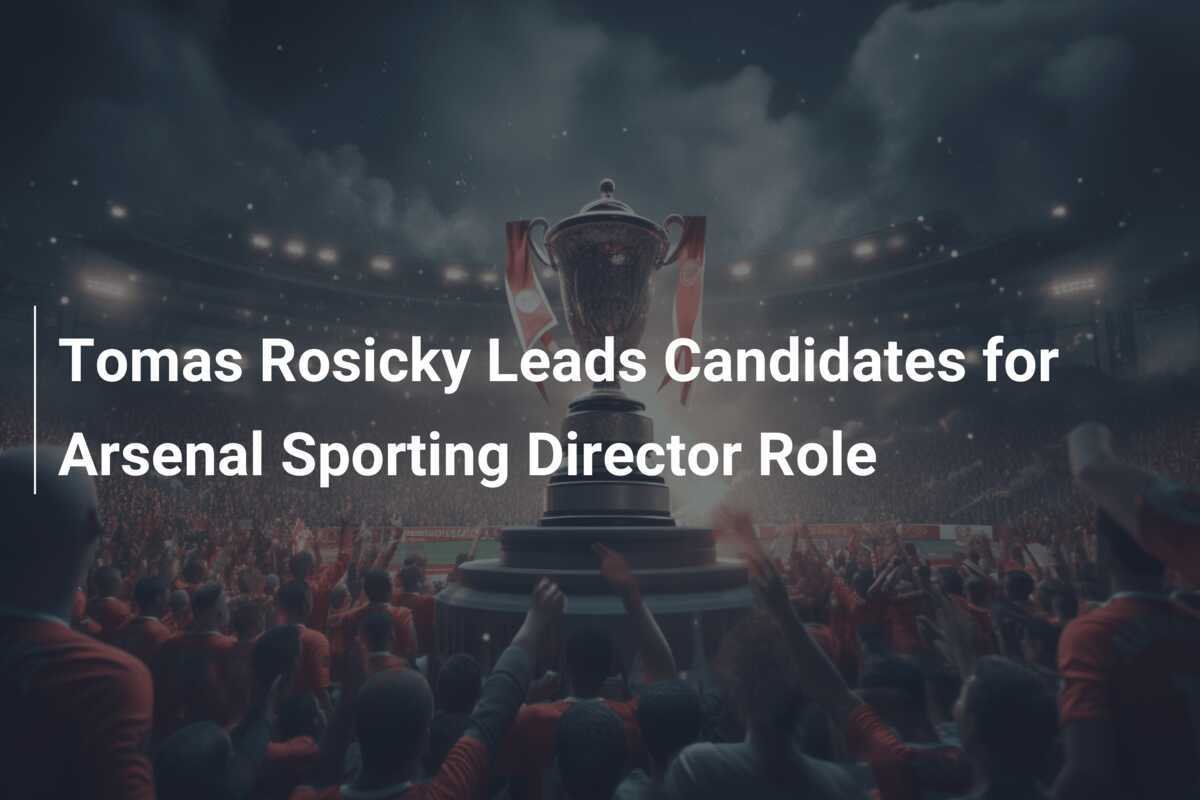 Tomas Rosicky Lidera Candidatos para el Cargo de Director Deportivo del ...