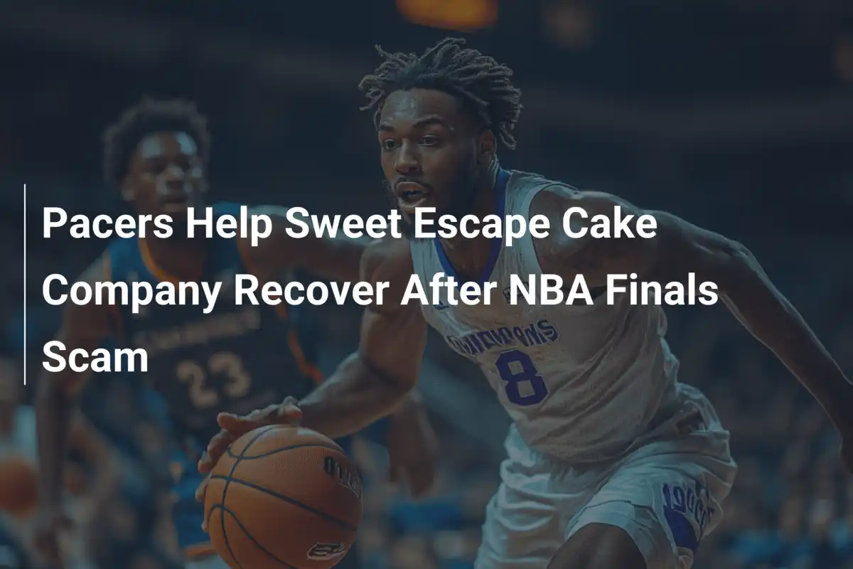 Indiana Pacers helfen Sweet Escape Cake nach-Finals Betrug schnell ...