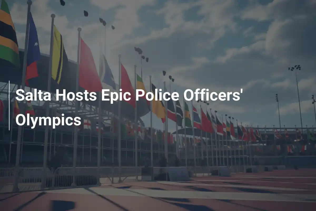 Salta Hosts Epic Police Officers' Olympics - footboom1.com