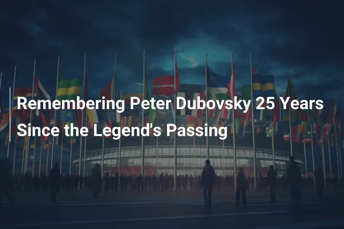 Recordando a Peter Dubovsky: 25 años del legado eterno de una leyenda ...