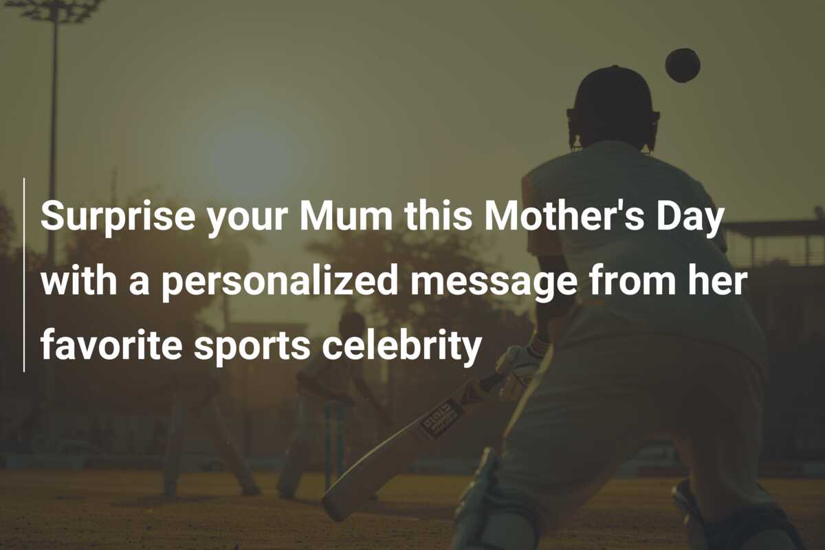 Surprise your Mum this Mother's Day with a personalized message from ...