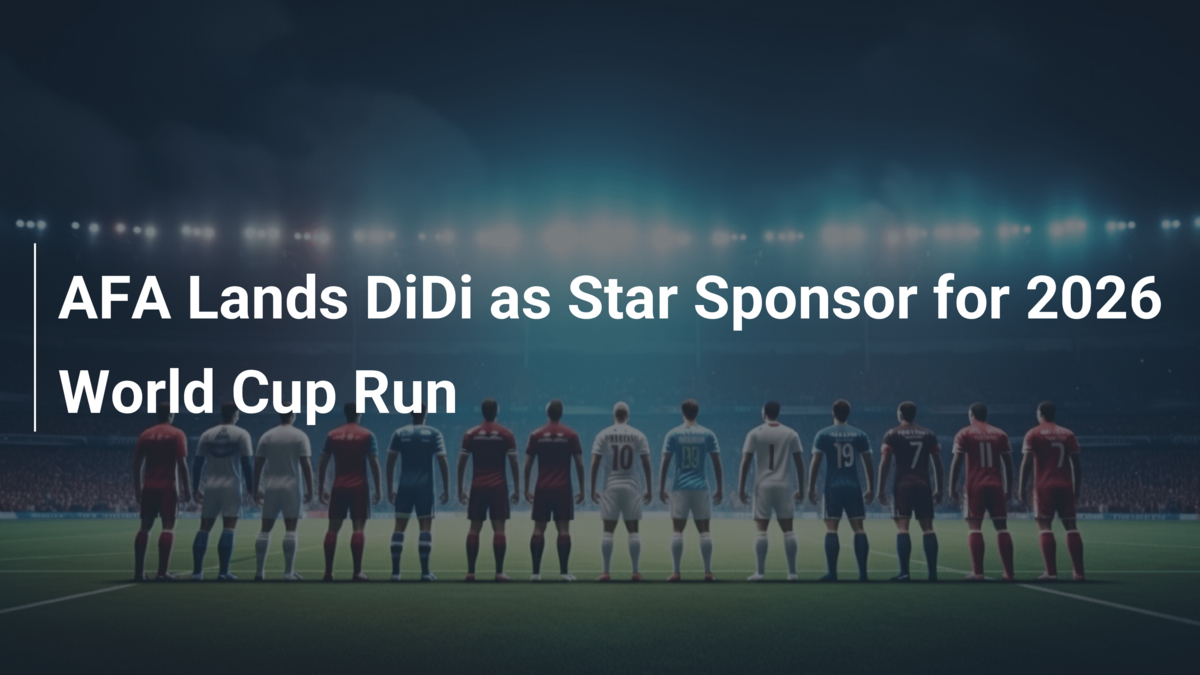AFA décroche DiDi comme sponsor vedette pour 2026 - footboom1.com