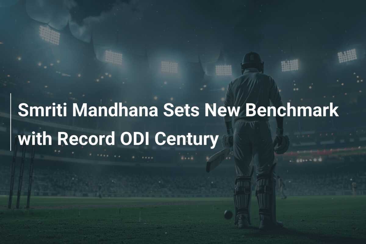Smriti Mandhana Sets New Benchmark with Record ODI Century - footboom1.com