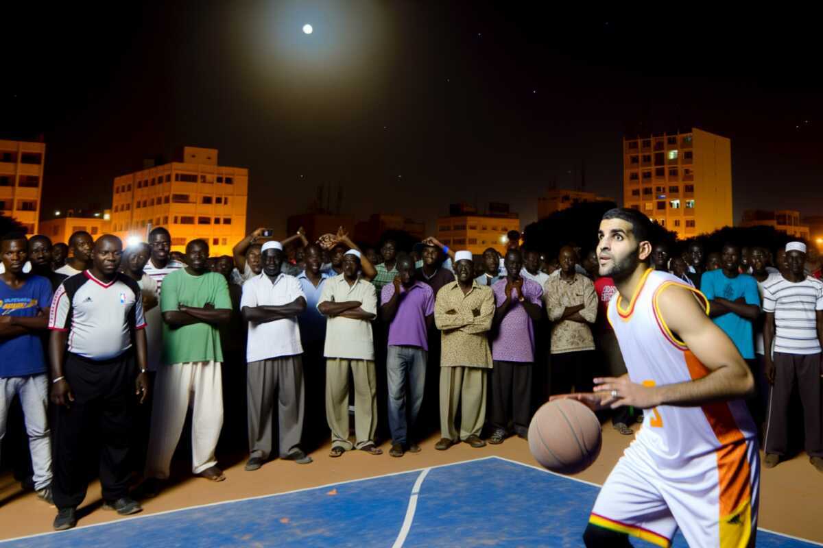 El Torneo Ramadan Basketball en Conakry: Sueños de NBA en Noche ...