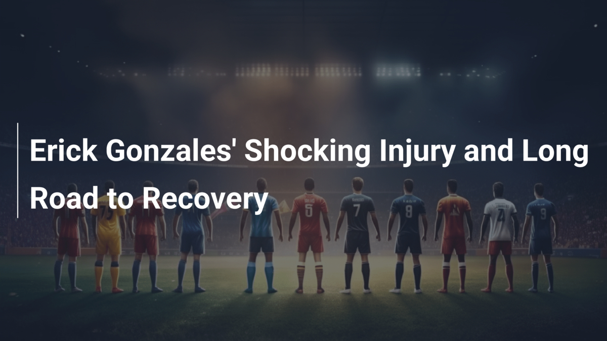 La impactante lesión de Erick González y su larga recuperación - footboom1.com