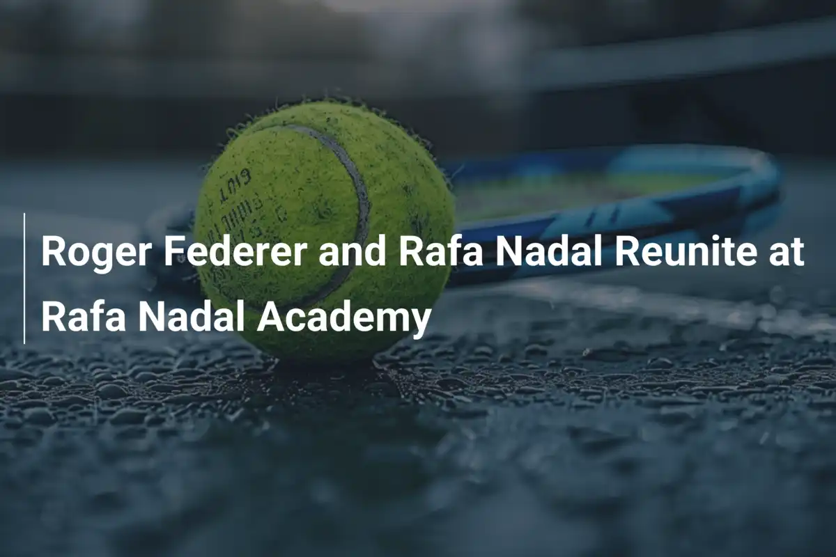 Roger Federer and Rafa Nadal Reunite at Rafa Nadal Academy - footboom1.com