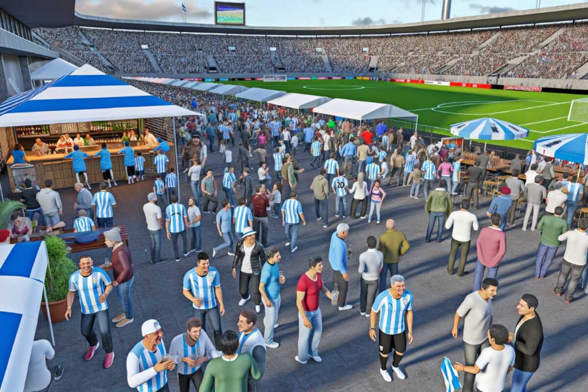 ファンゾーン：ウルグアイ対アルゼンチンの新しい特別スペース - footboom1.com