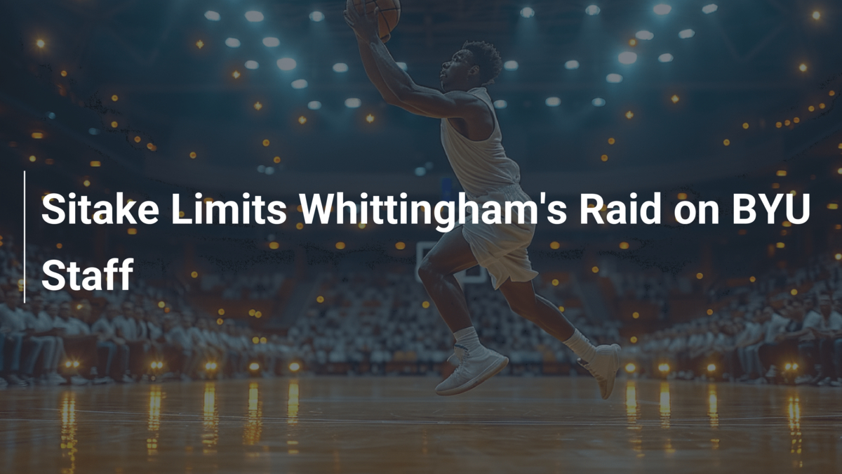 Sitake Limits Whittingham's Raid on BYU Staff - footboom1.com