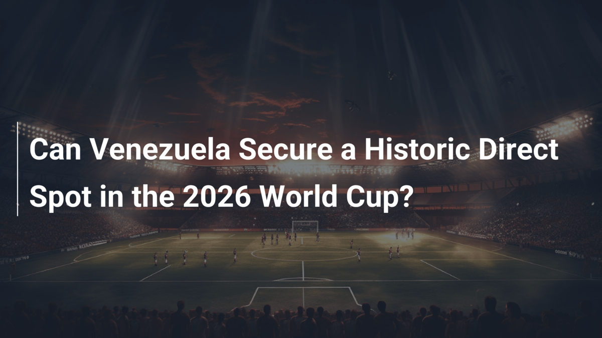 Venezuela : La Vinotinto à un pas d’un exploit historique pour la Coupe ...