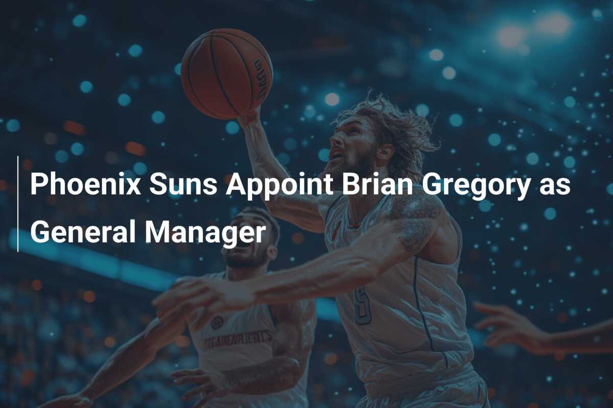 Los Phoenix Suns nombran a Brian Gregory como nuevo gerente general ...