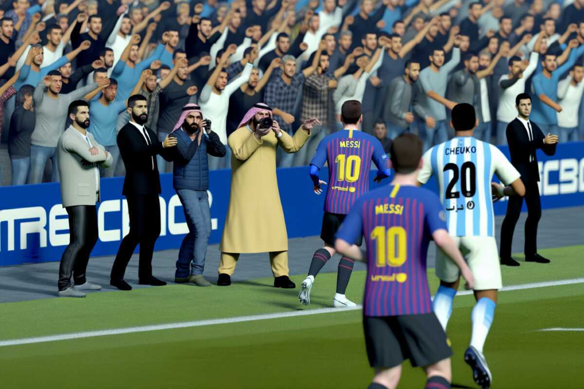 Messi's Bodyguard Denied Access to Touchline for Safety Concerns ...