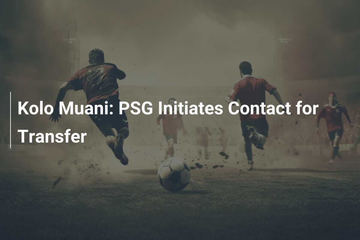 Kolo Muani: PSG Initiates Contact for Transfer - footboom1.com