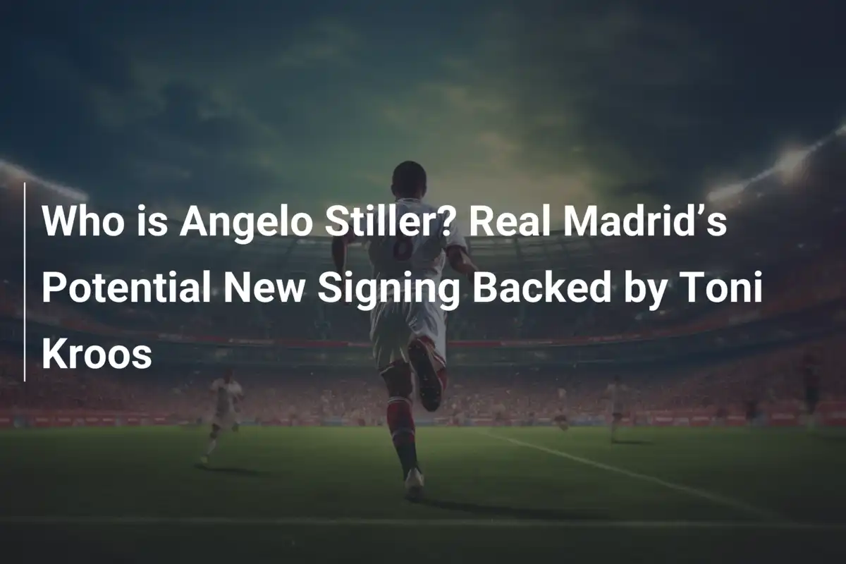 Angelo Stiller: Il Giovane Talento Tedesco Supportato Toni Kroos nel ...