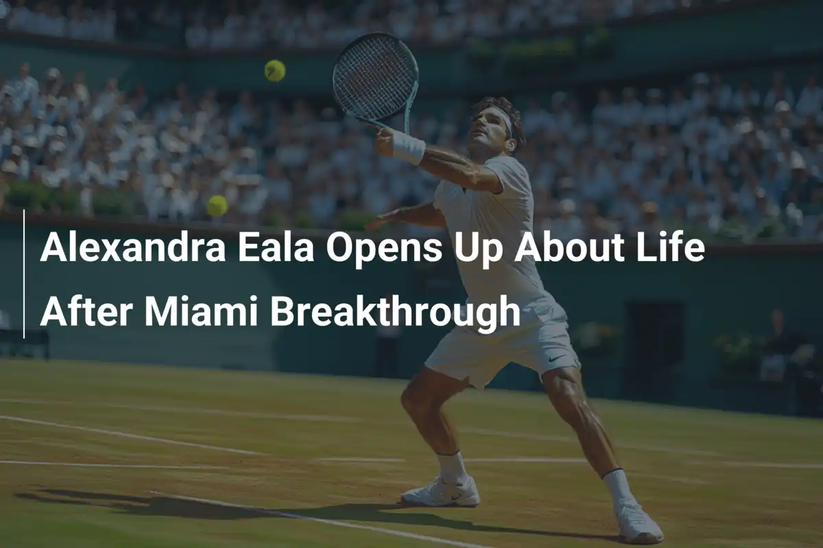 Alexandra Eala: So hat sich ihr Leben nach dem Durchbruch in Miami ...