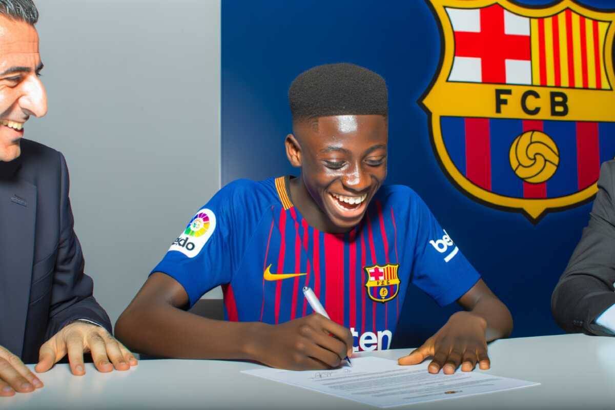Barcelona ficha al joven estrella ghanés Hafiz Gariba con un contrato ...