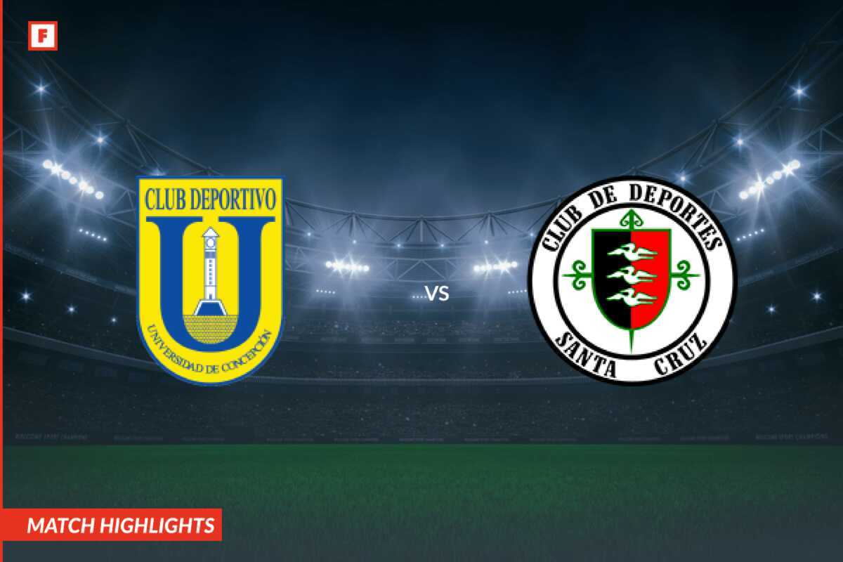 Universidad de Concepcion - Club de Deportes Santa Cruz goluri și ...