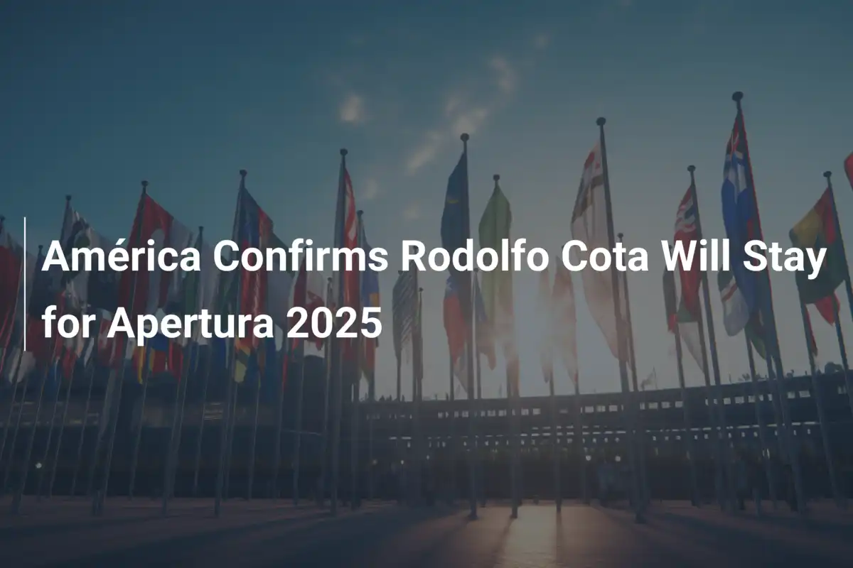 Am bestätigt: Rodolfo Cota bleibt bis Apertura 2025 in der Mannschaft ...