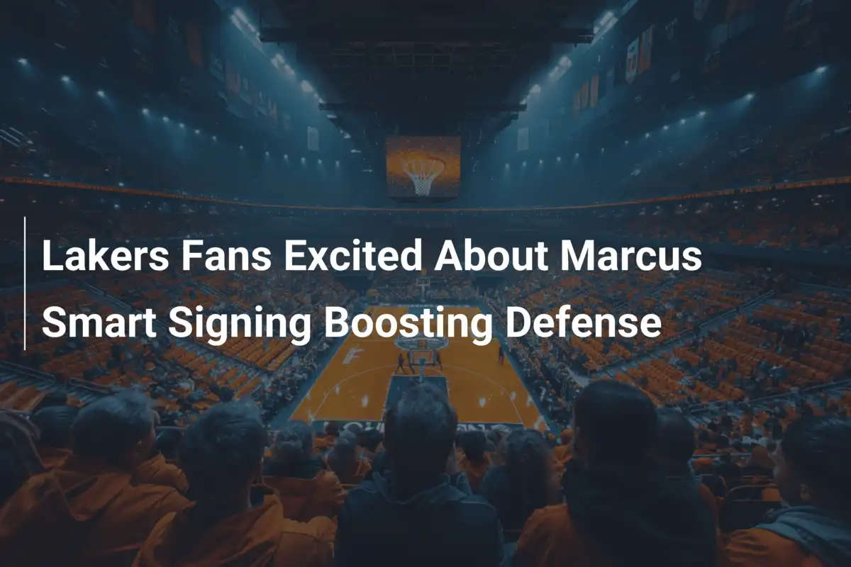 Lakers Fans Excited About Marcus Smart Signing Boosting Defense ...