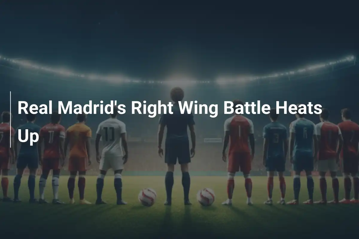 Real Madrid's Right Wing Battle Heats Up - footboom1.com