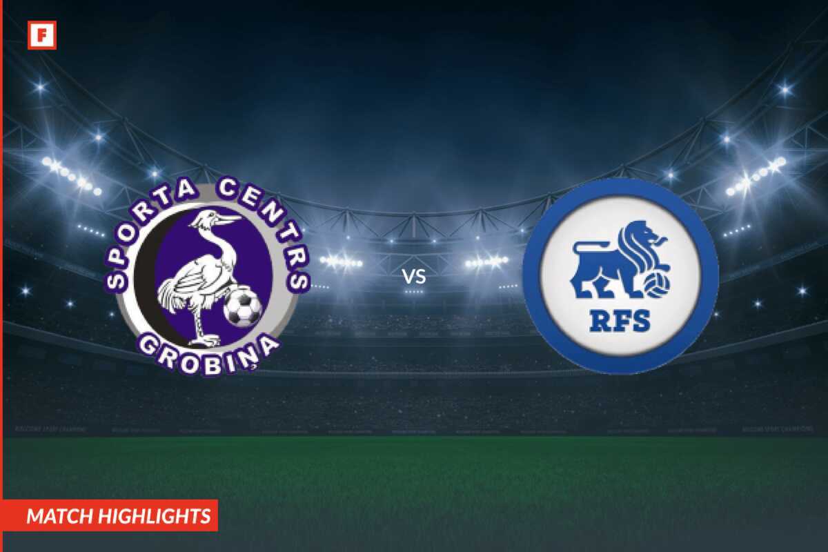 Grobina - Rigas Futbola skola gol dan sorotan - footboom1.com