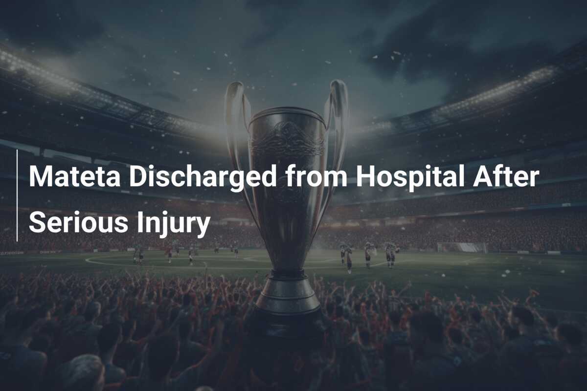 Mateta Discharged from Hospital After Serious Injury - footboom1.com