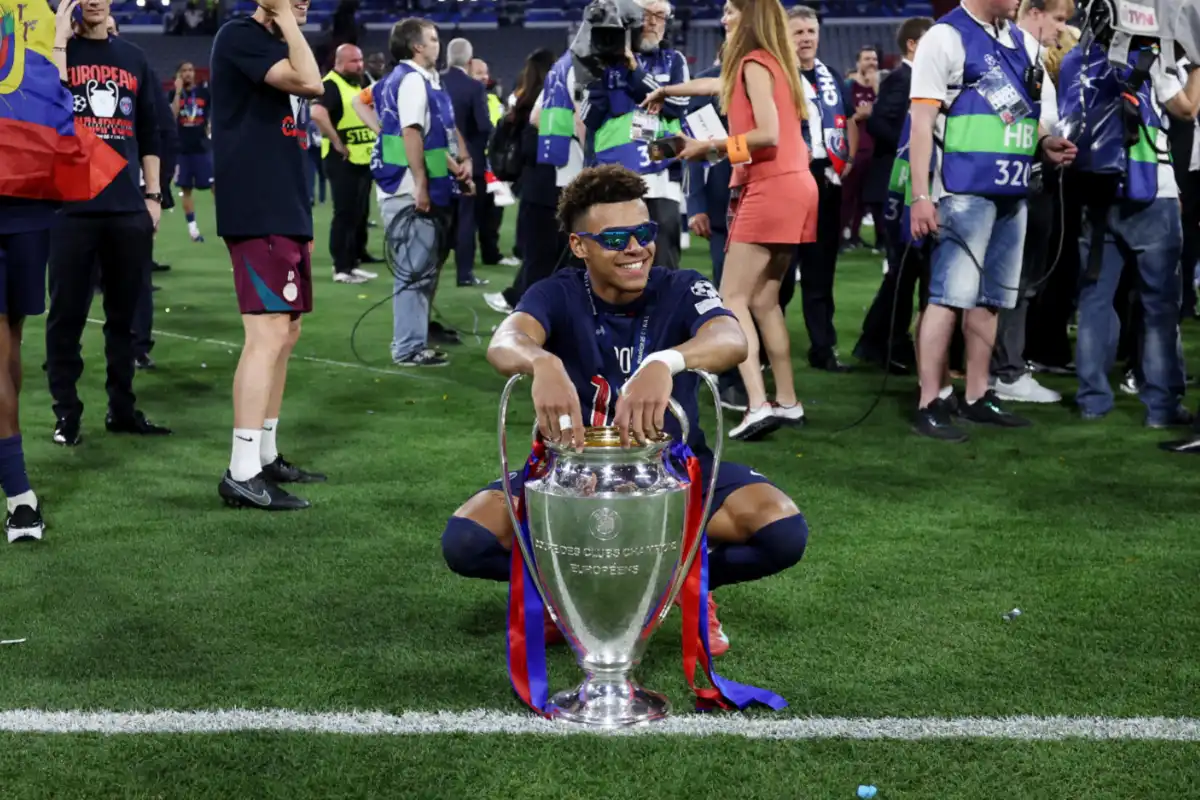 PSG Teen Sensation Désiré Doué Named Champions League Final Man of the ...