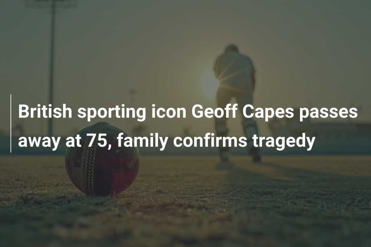 British sporting icon Geoff Capes passes away at 75, family confirms ...