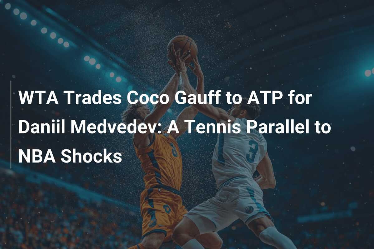 WTA intercambia a Coco Gauff al ATP por Daniil Medvedev: un paralelismo ...