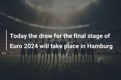 Today the draw for the final stage of Euro 2024 will take place in ...