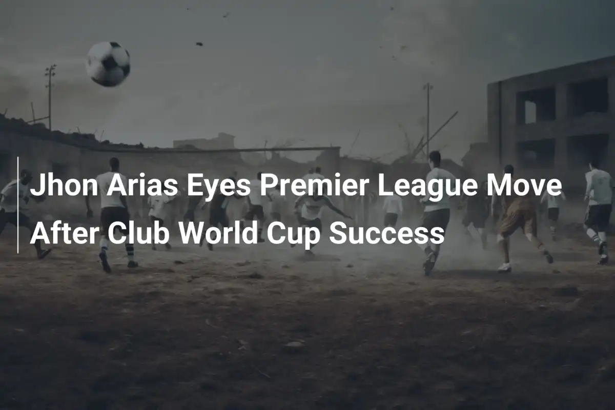 Jhon Arias en route vers la Premier League après son éclat au Mondial ...