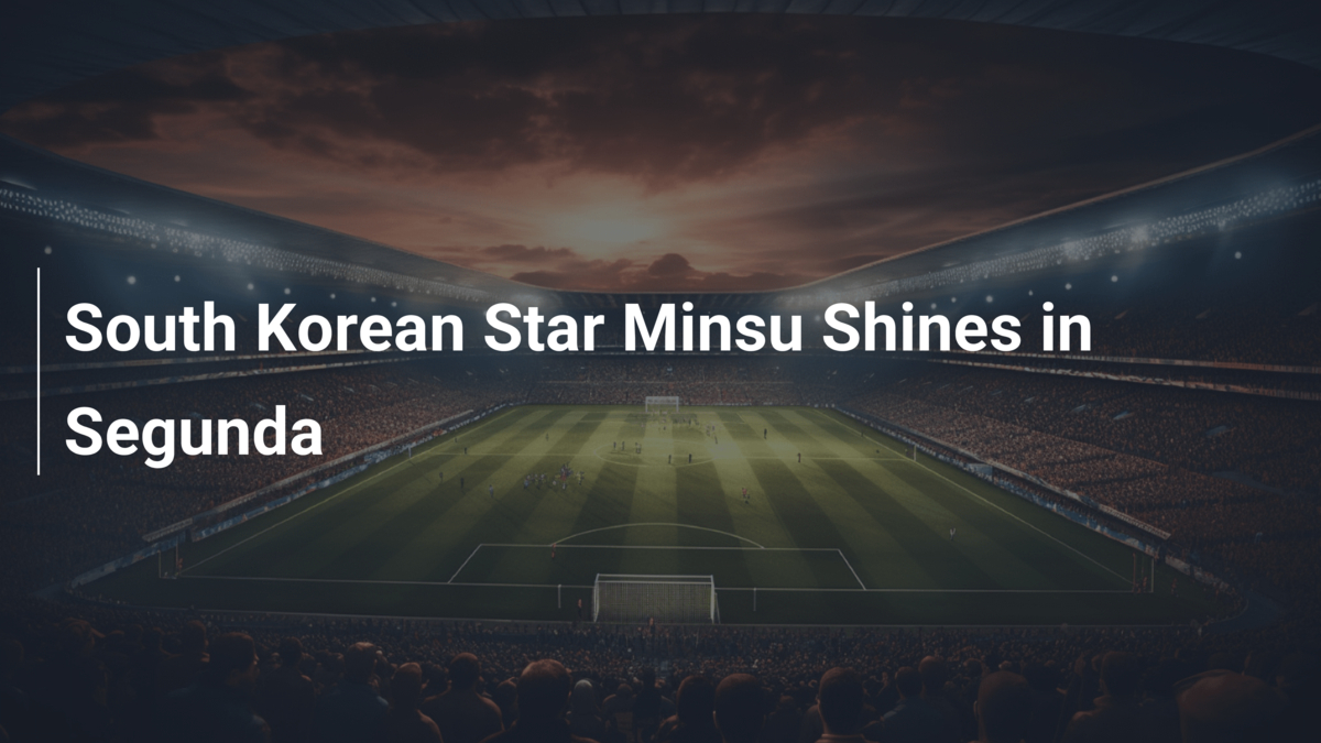 South Korean Star Minsu Shines in Segunda - footboom1.com