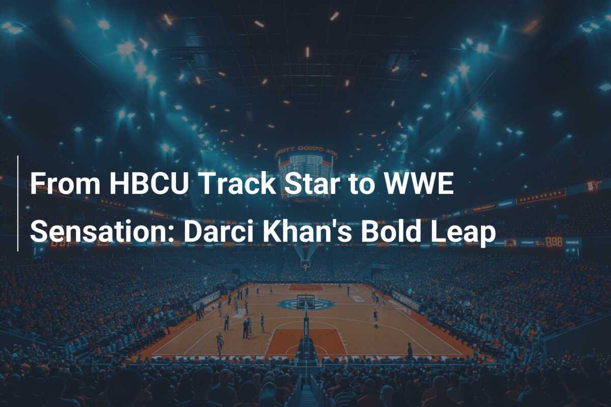 De atleta da HBCU a estrela da WWE: A jornada de Darci Khan - footboom1.com