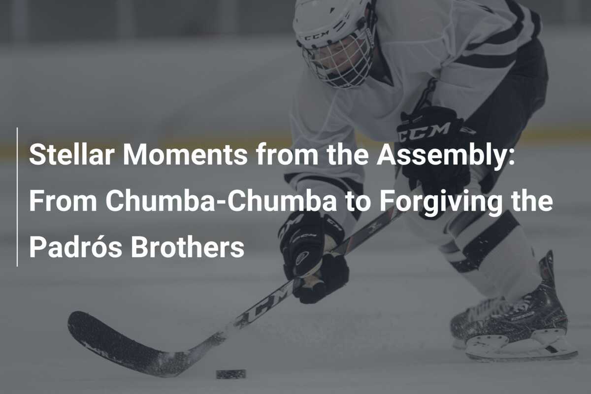 Stellar Moments from the Assembly: From Chumba-Chumba to Forgiving the ...
