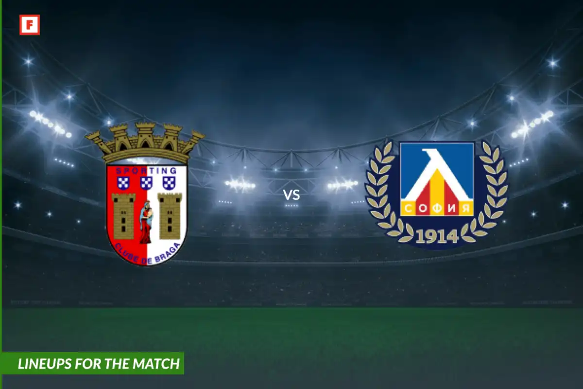 Braga vs Levski Sofia: lineups for the match - footboom1.com